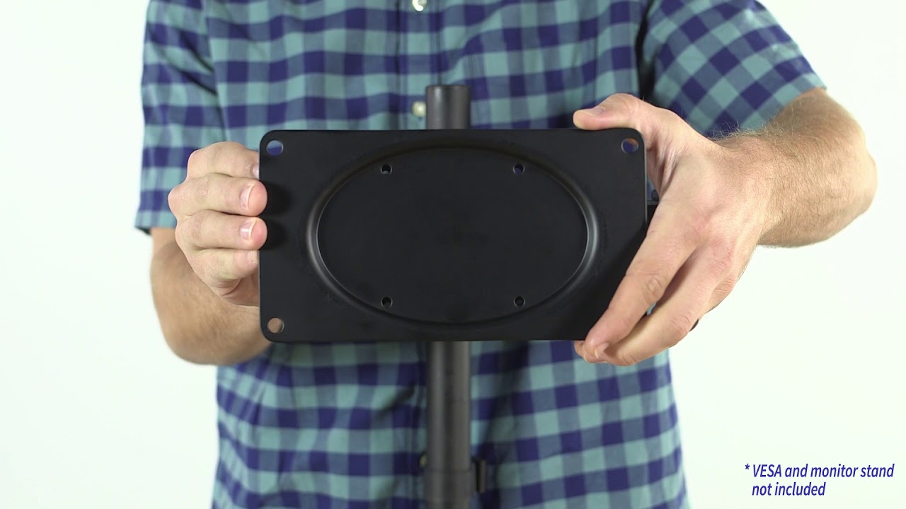 MOUNT-AD2X1 VESA Monitor Adapter Assembly by VIVO - YouTube