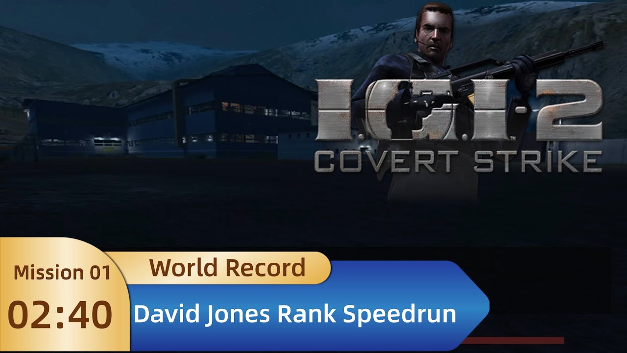 IGI 2 - Mission 1 David Jones Rank Speedrun World Record 2:40 - YouTube