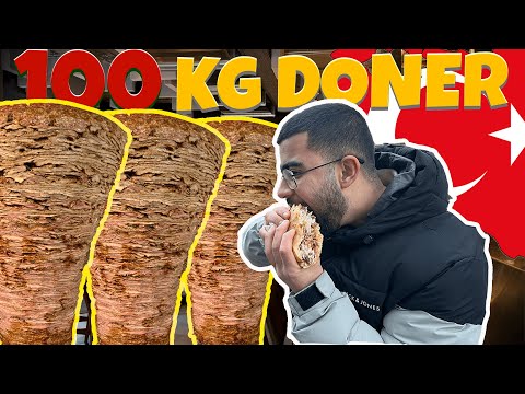 Trying the Köylü Döner | 100KG DONER #foodlover #foodblogger #food #donerkebab #turkishfood