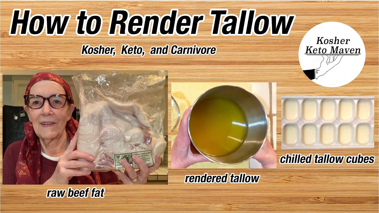 How to Render Beef Tallow - YouTube