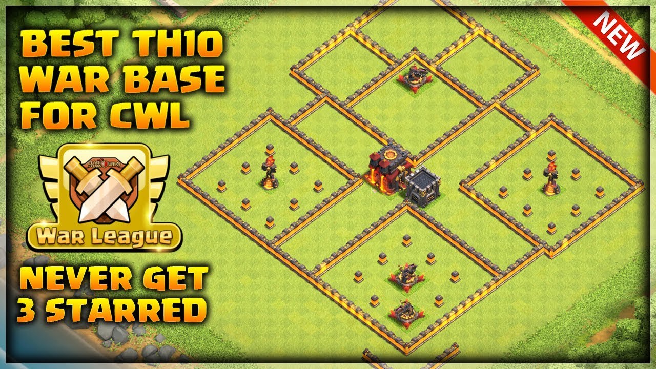 Best Th10 War Base for CWL 2019 Anti 3 star Anti Everything - Never get ...