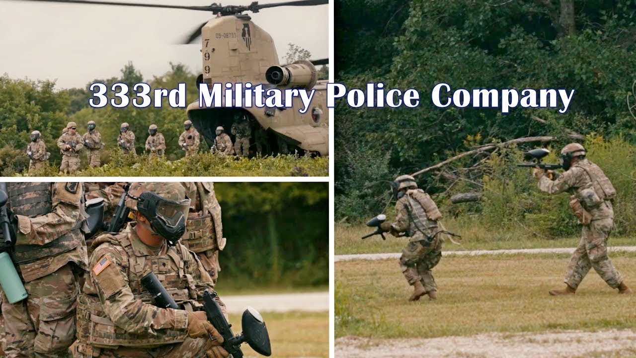 US Army • 333rd Military Police Company • Marseilles Training Center ...