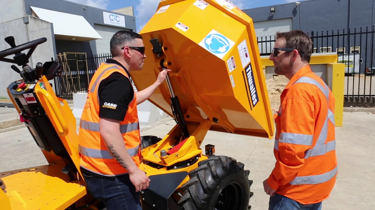 Thwaites 1.5T dumper for Health & Safety Advisory - YouTube