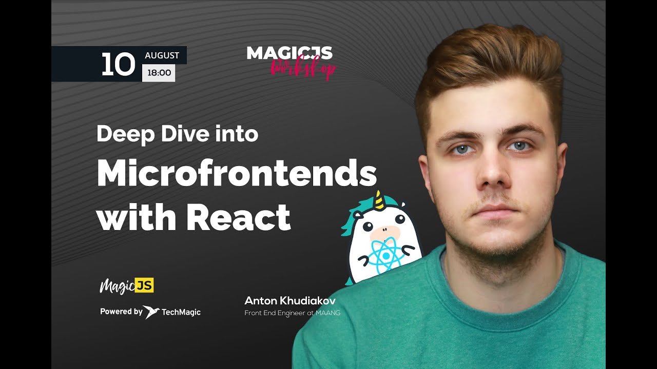 MagicJS Workshop - Deep Dive into microfrontends with React - YouTube