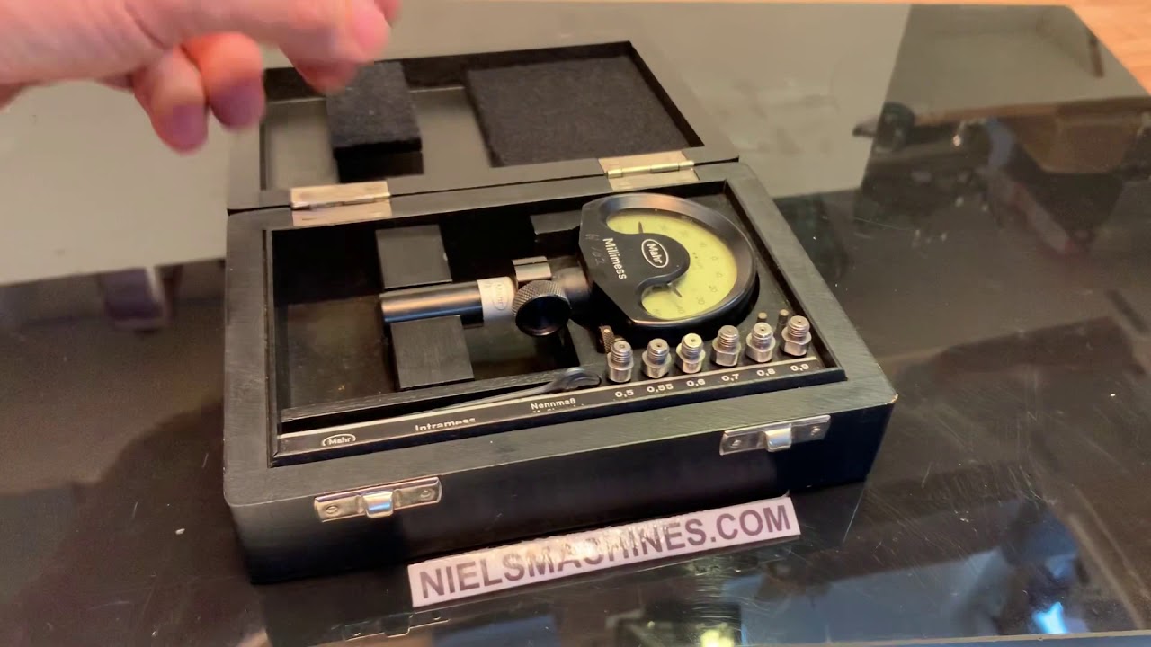 Carl Mahr Intramess 0.47-0.97 mm 844K Internal Micrometer Set - YouTube