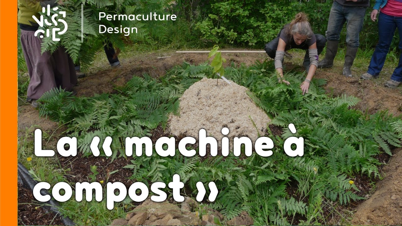 La minute permaculture #2 : LA « MACHINE À COMPOST » - YouTube