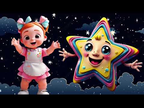 Learn Twinkle with Cute Cartoon Animation New Stars Kids Babys Songs Poem