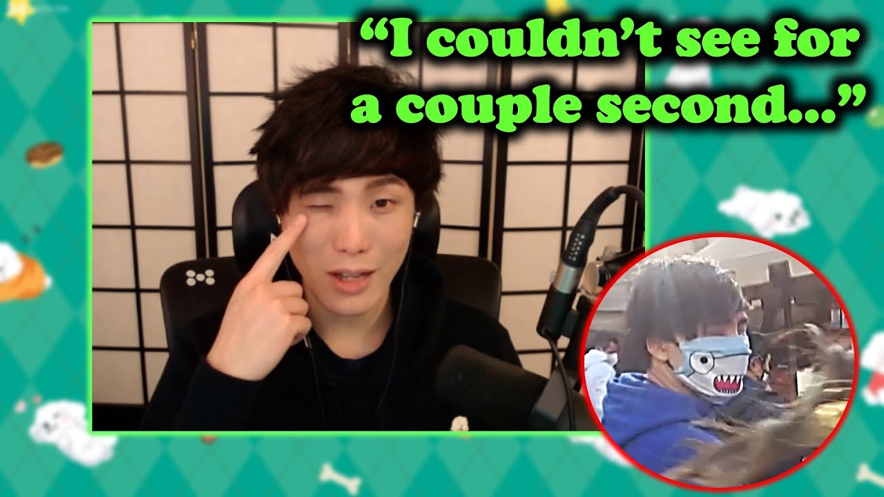 Sykkuno on getting SLAPPED by fuslie hair - YouTube