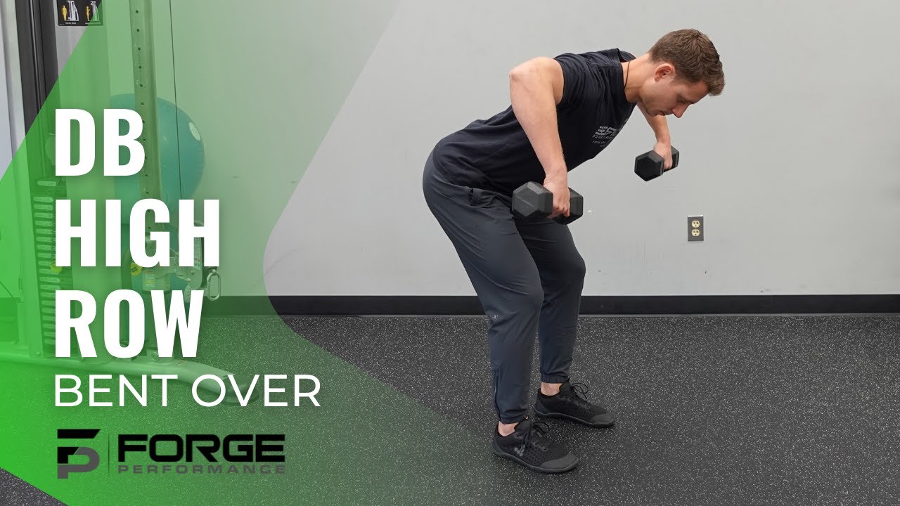 Bent Over DB High Row - YouTube