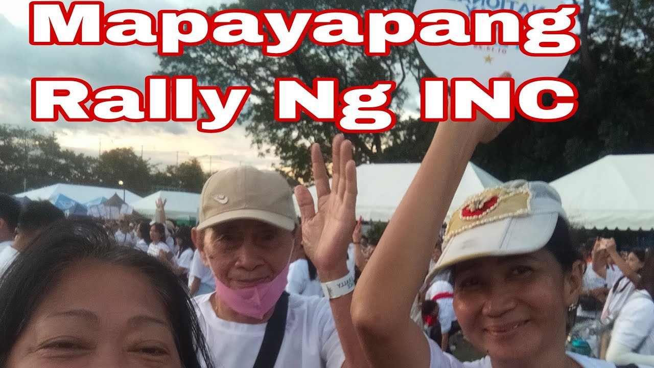 the INC rally for pace all nations - YouTube