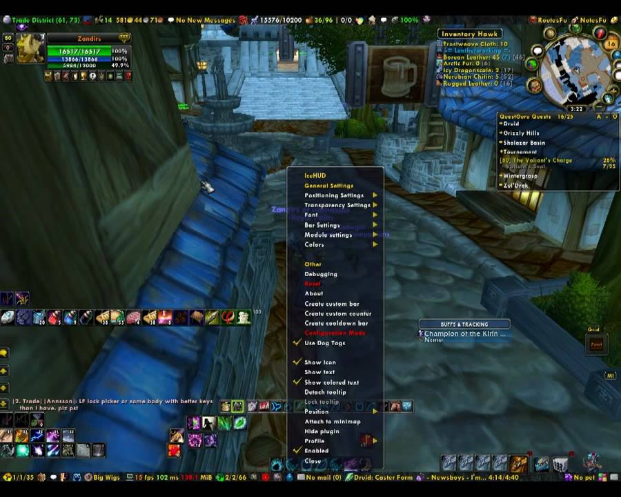 Quicks14Blog - Addon Special: Cartographer, QuestInfo, ICEHud - Part 4 ...