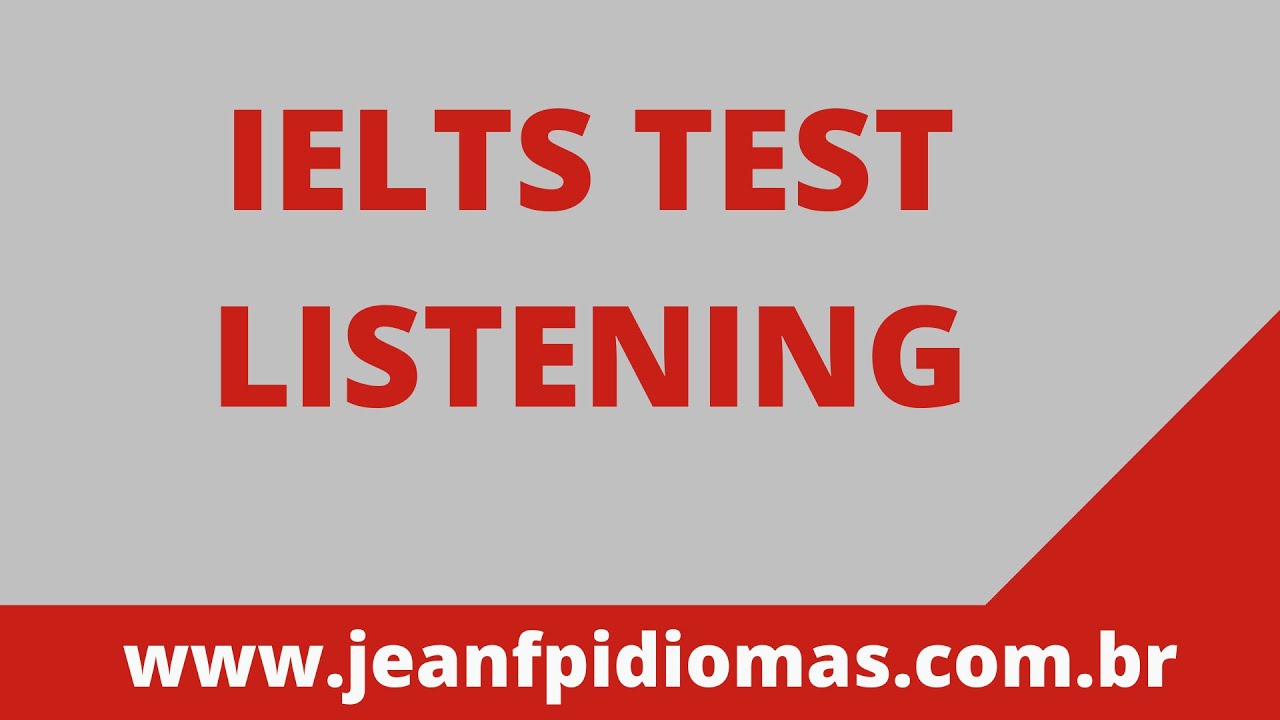 Mastering The Ielts Listening Test: Part 1 For Beginners - YouTube