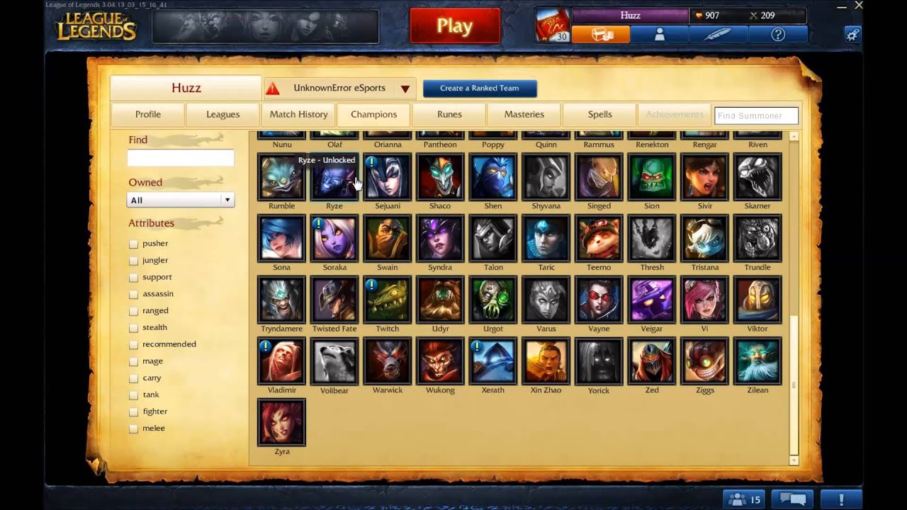 Champions to Main - League of Legends - YouTube