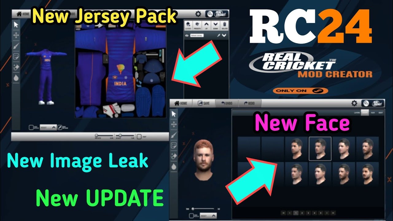 Real Cricket 24 New Image & Video Leak || Real Cricket 24 Mod Creator ...