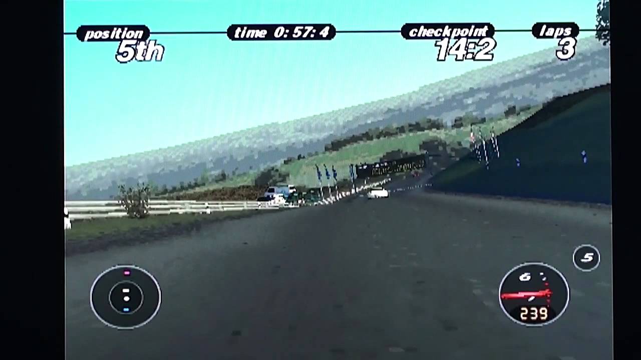 Porsche Challenge on PS1. Gameplay & Commentary - YouTube