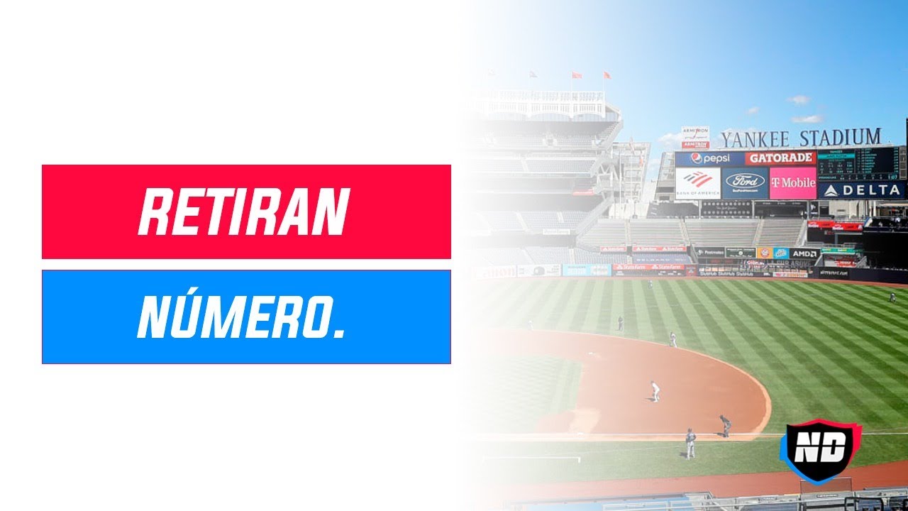 Los Yankees homenajean a una leyenda. - YouTube