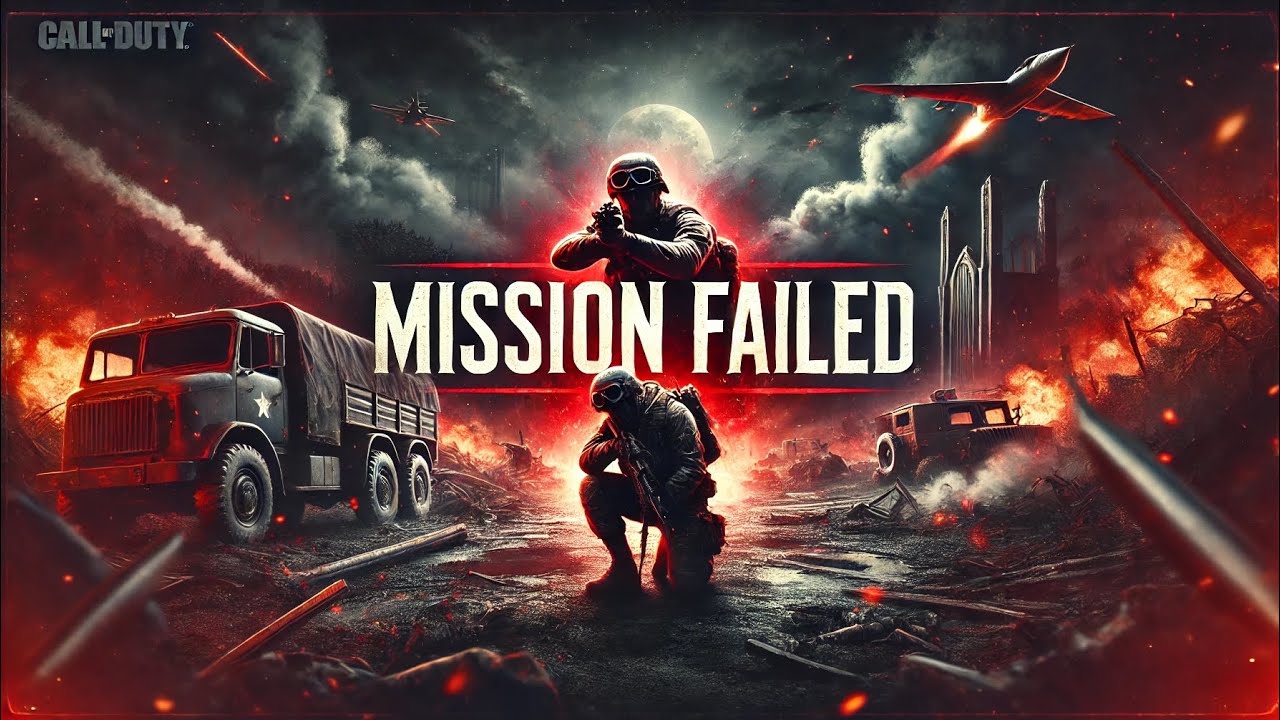 CALL OF DUTY || MISSION FAILED || - YouTube