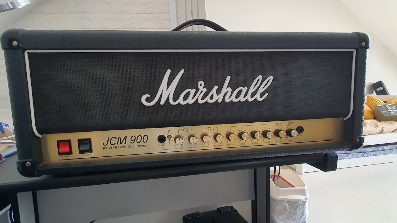 Marshall JCM-900 Repair (No Audio Output). - YouTube