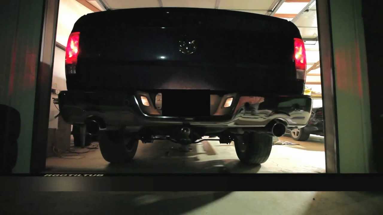 Magnaflow Mufflex DOD18 on 2010 Ram 1500 - YouTube