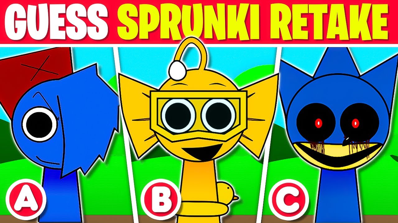 Guess Sprunki Retake Voice | Sprunki Retake Mod New Bonus Characters ...