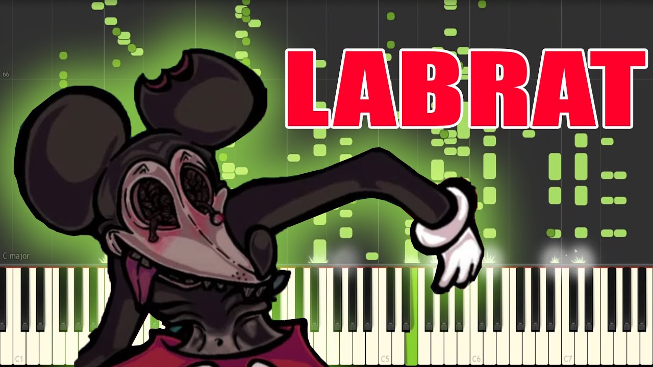Labrat - FNF VS (Mickey) Mouse MIDI | Labrat Piano sound - YouTube