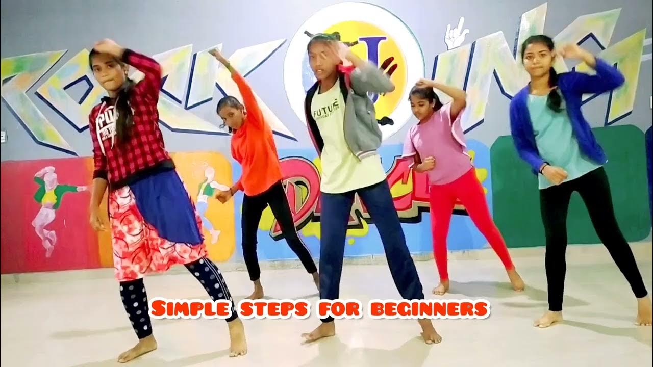 simple steps for beginners/ step & join/ yetta yetta yetta song/ - YouTube
