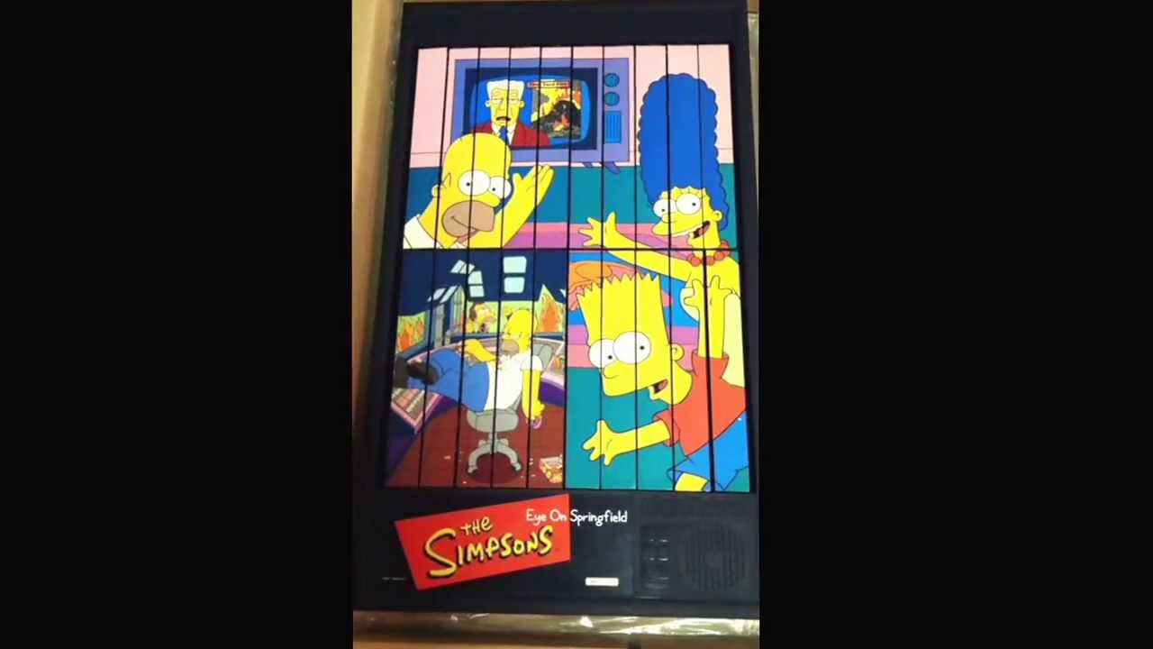 The Simpsons Power Pictures Animated Eye on Springfield - YouTube