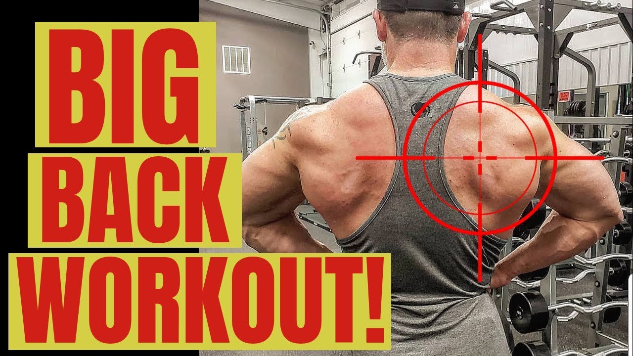 Complete Back Workout At Home With Dumbbells (Only 4 Exercises) - YouTube