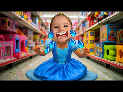 EVA HER YERDE AYAKKABILI PATEN ARIYOR VE OYUNCAK MAĞAZASINDA TUR ATIYOR 🍭🧩🎁