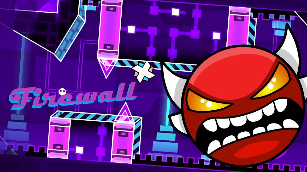 BEST GAMEPLAY EVER?? - Firewall by Hinds - Insane Demon - Geometry Dash ...