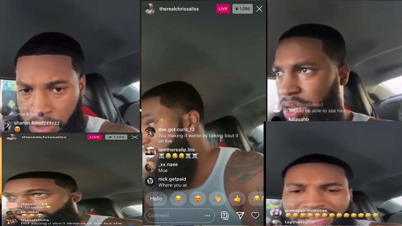 Chris Sails WENT OFF ON IG LIVE LIFE ON QUEEN NAIJA 👀 - YouTube