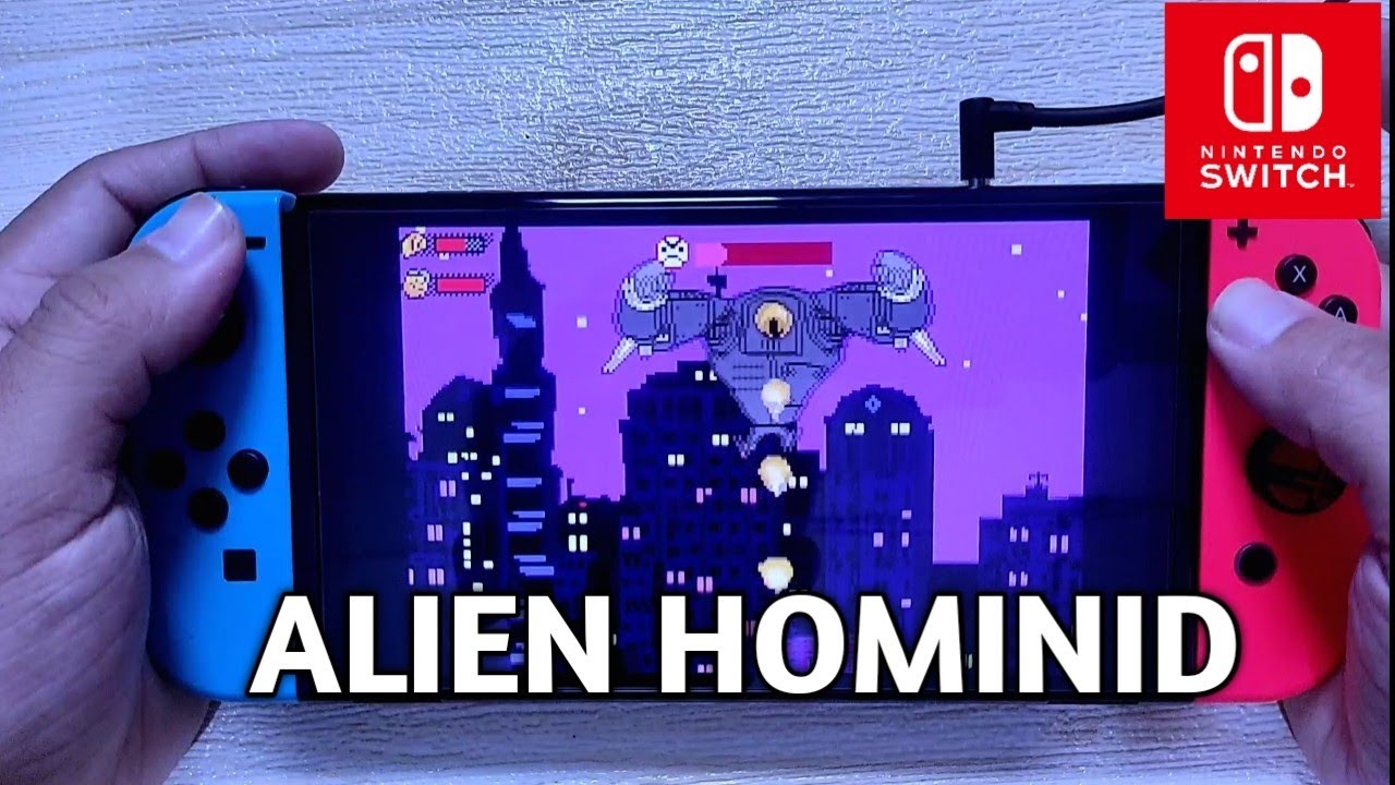 Alien Hominid On Nintendo Switch Oled - YouTube