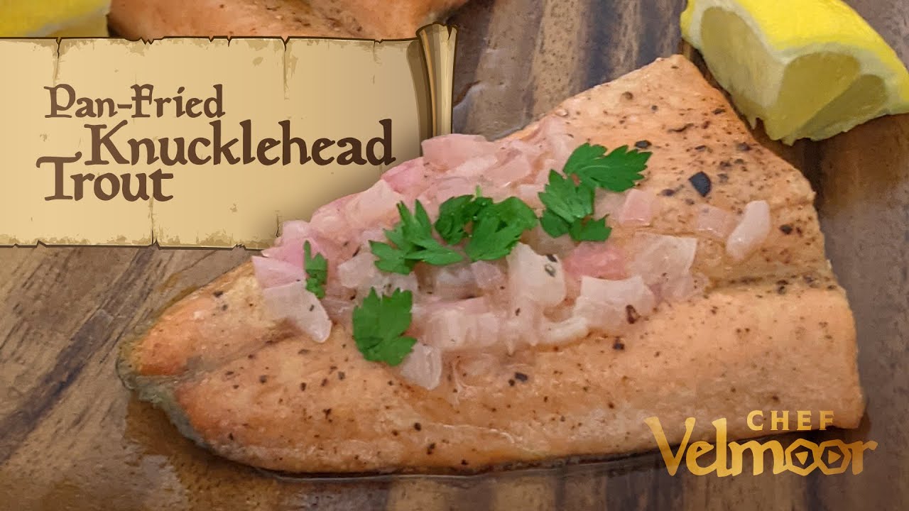 Heroes' Feast - Pan-Fried Knucklehead Trout - Official D&D Cookbook ...