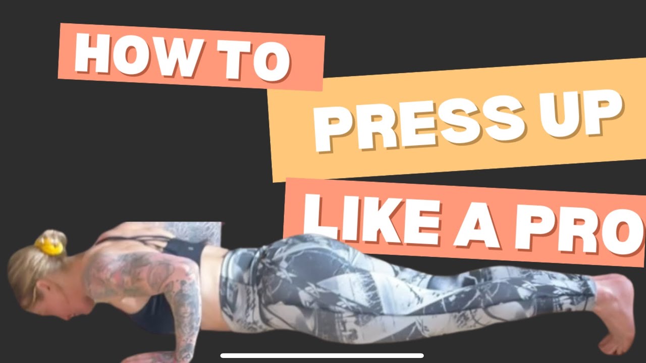 How To Do A Proper Push UP (Press Up) - Beginner Tutorial - YouTube