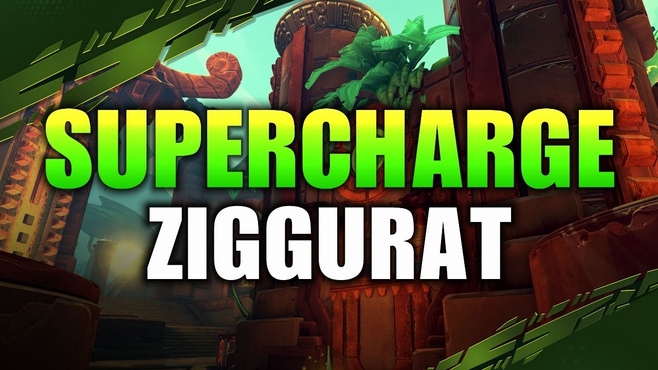 Supercharge Ziggurat Map Showcase - Battleborn - YouTube