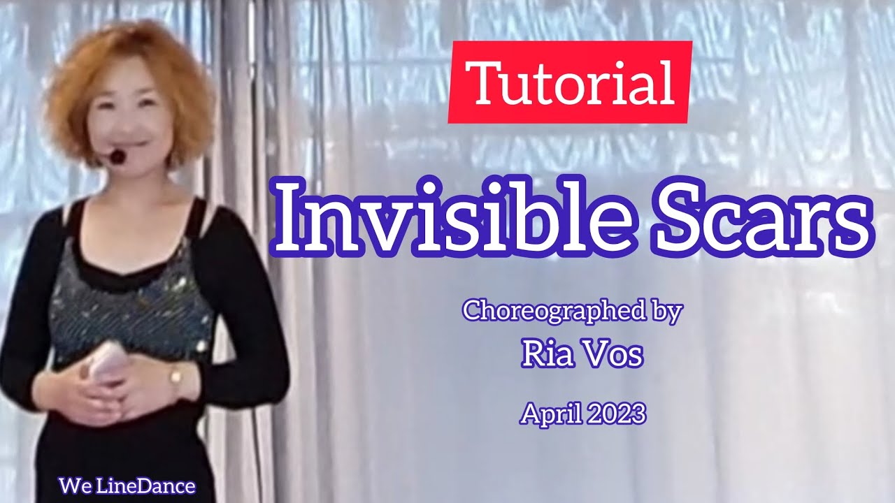 Tutorial : Invisible Scars linedance - YouTube