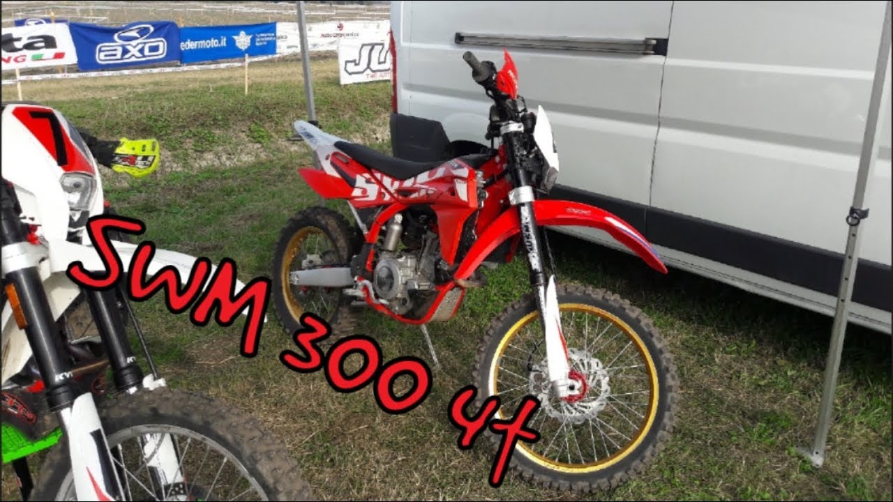 SWM RS300r / test ride hobby sport Monastier di Treviso - YouTube