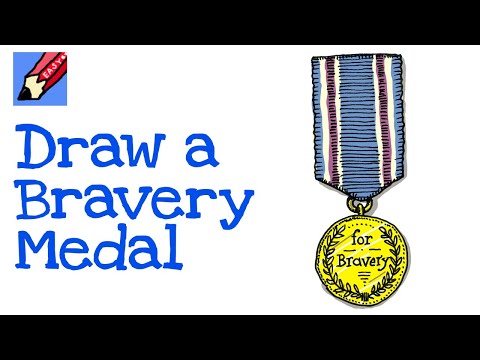 How to draw a medal | Shoo Rayner Children's Author & Illustrator