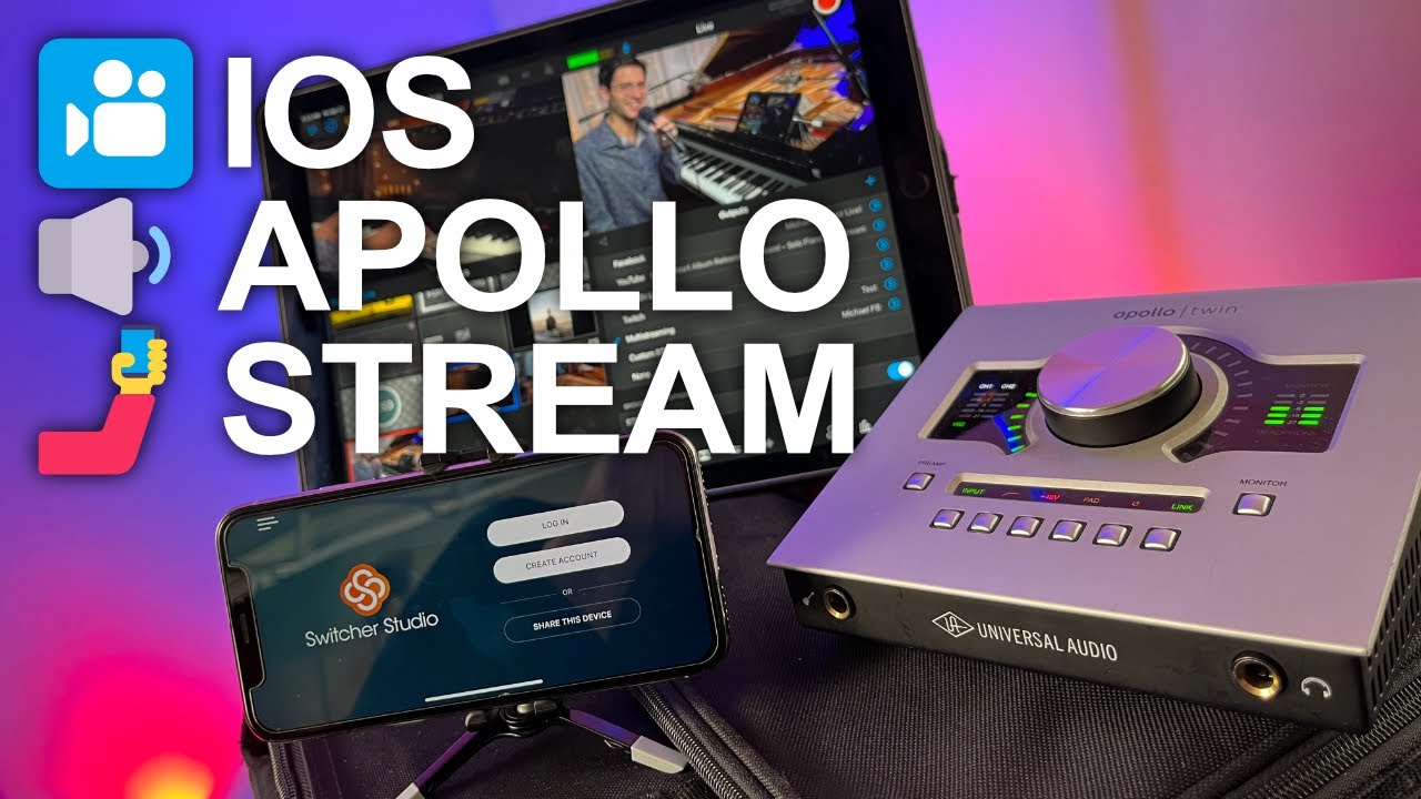 How to use your iPad, Apollo Twin & iPhones to create an EPIC ...