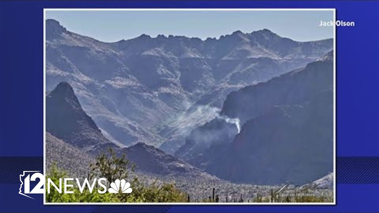 Two dead after airplane crashes in the Superstition Mountains area - YouTube