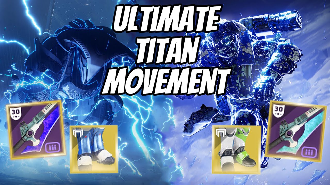 ULTIMATE TITAN Movement Guide Before Lightfall | Destiny 2 - YouTube