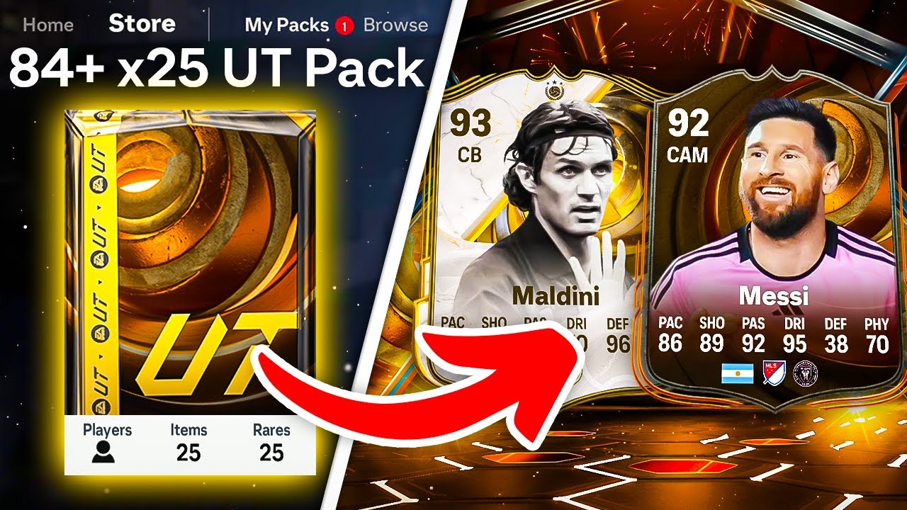 84+ x25 PACKS & 87+ ICON PACKS! 😲 FC 25 Ultimate Team - YouTube