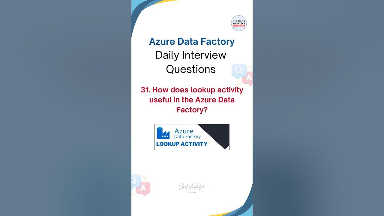 ADF Interview Questions | Cloud Data Engineer #databricks #pyspark #adf ...
