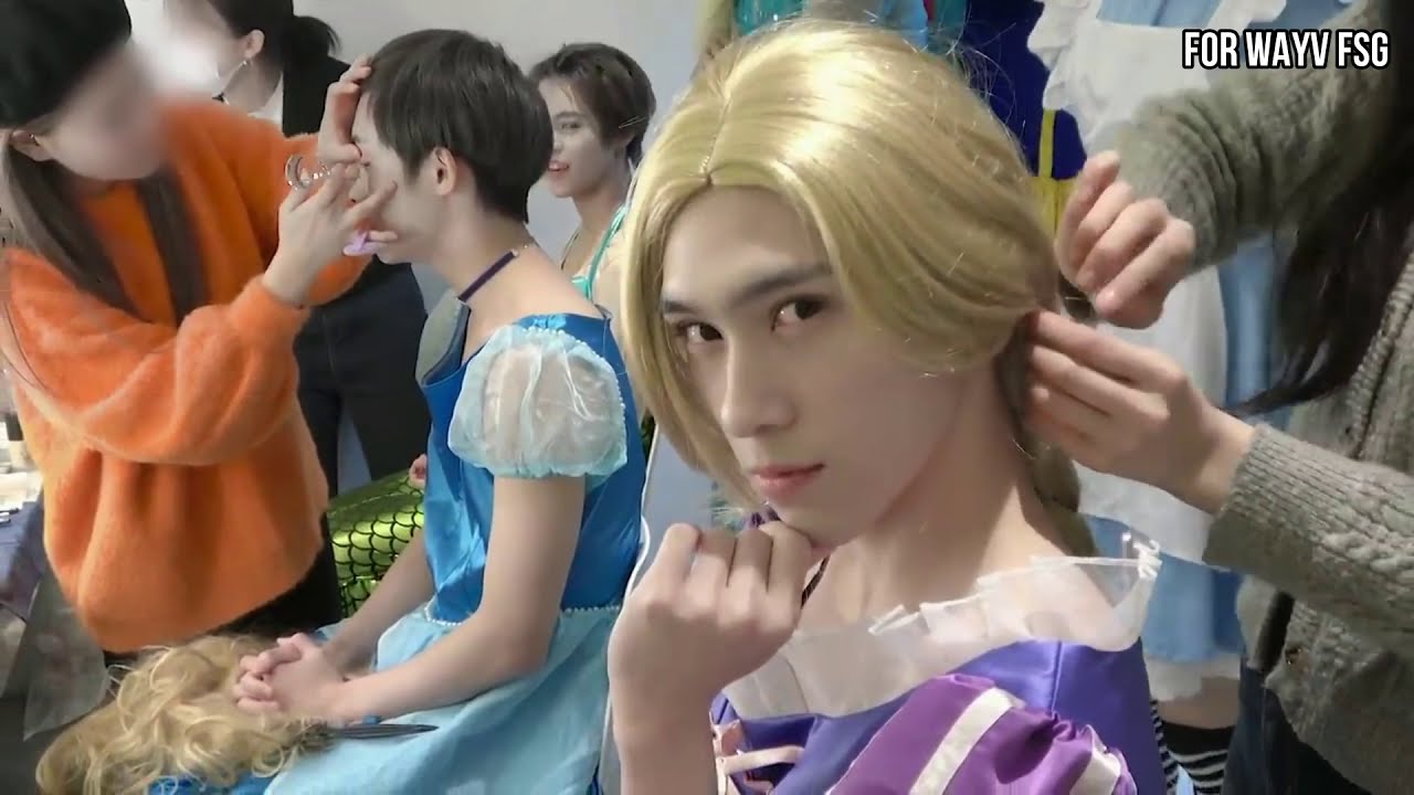 WAYV перевоплощаются в принцесс | [РУС СУБ][WayV-log] Princess Ver. is ...