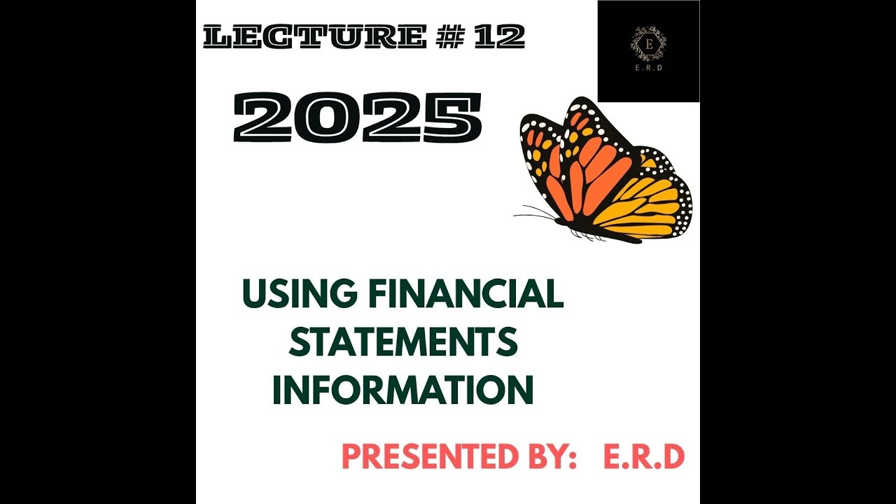 ACC501 Short Lecture - 12 UPDATED 2025 | VU Short Lecture | USING ...