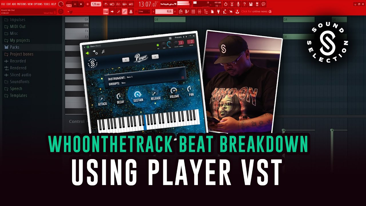 Whoonthetrack Beat Breakdown Using Player VST - YouTube