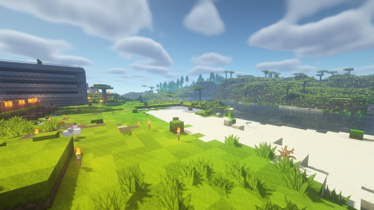 Minecraft True Survival - ก่อสร้าง - YouTube