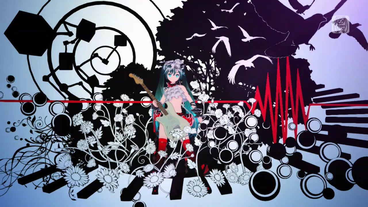 Two Breaths Walking-Hatsune Miku-Project DIVA MEGA39's-Arabic-English ...