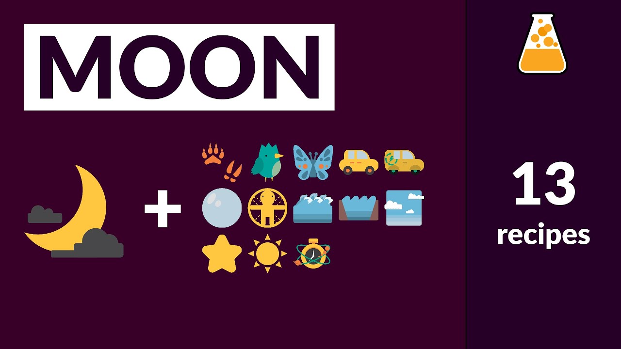 Use the MOON in Little Alchemy 2 - YouTube