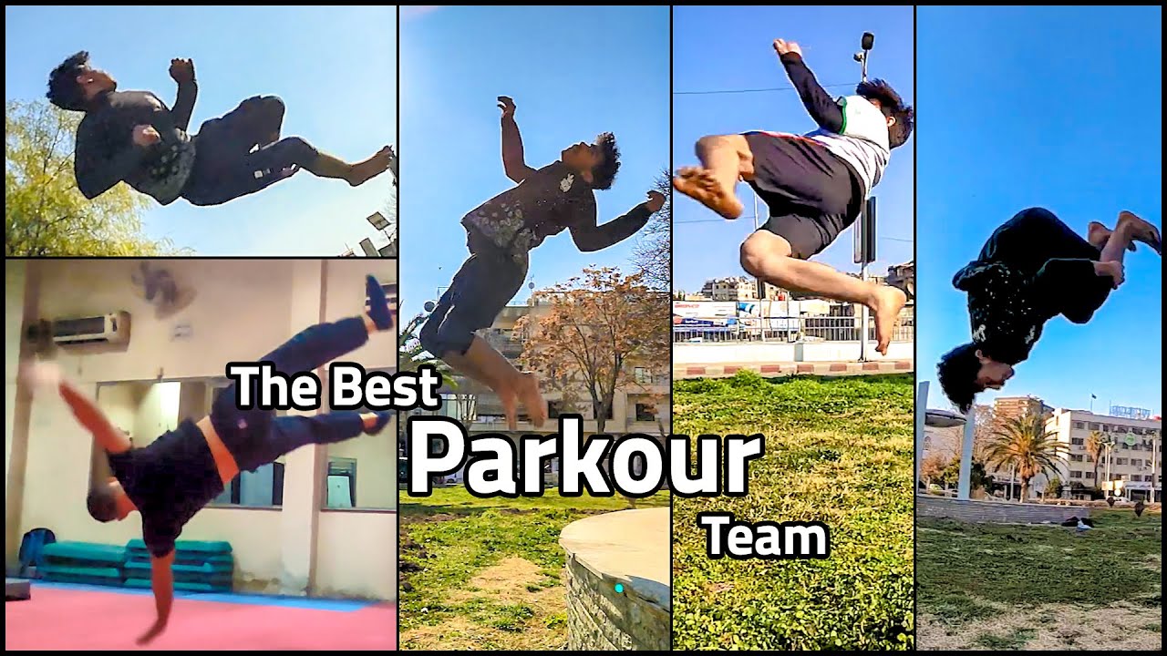 The best parkour workout in my city - YouTube